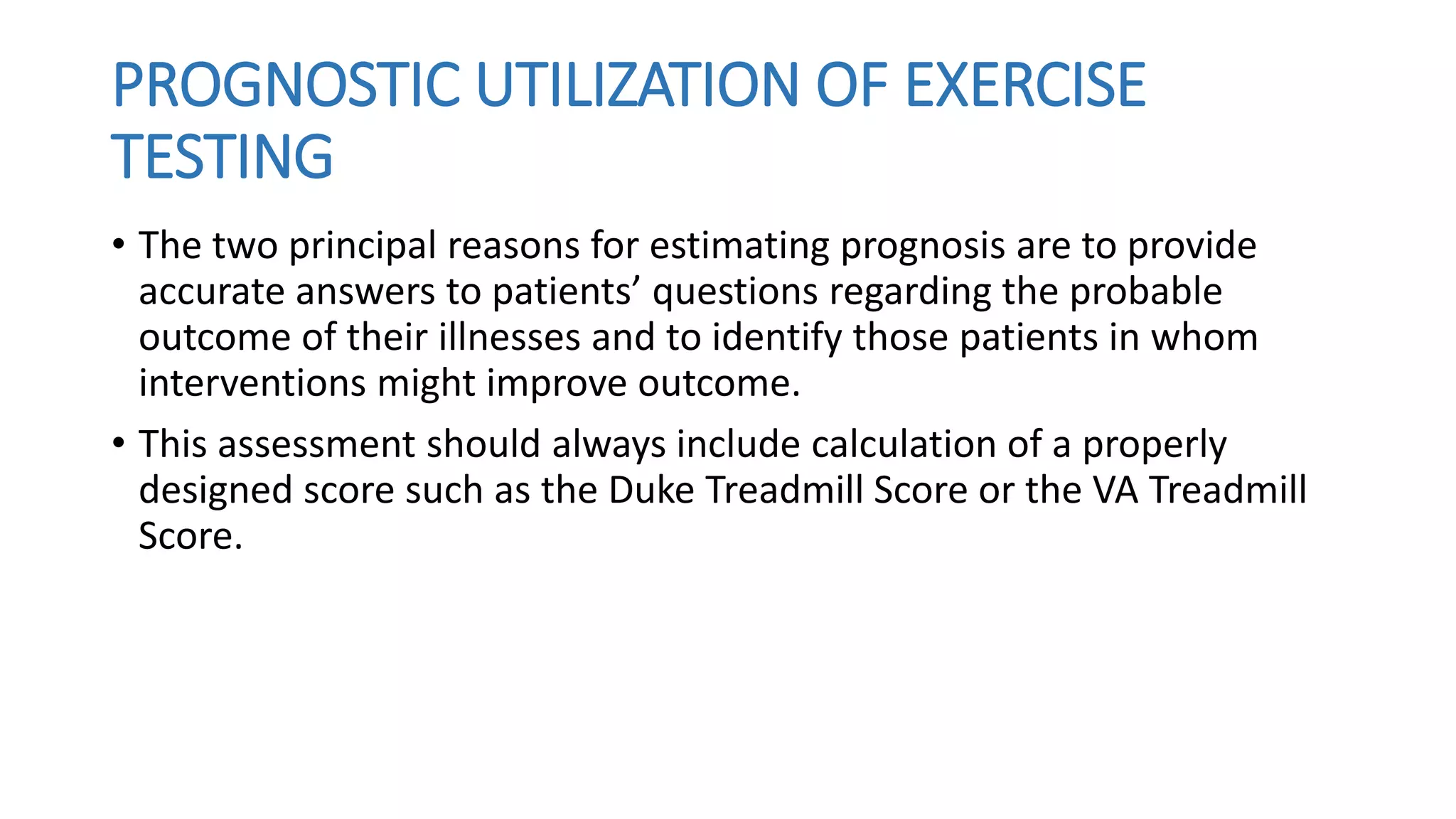 Exercise Tolerance Test | PPTX