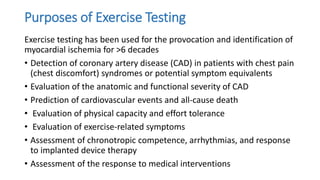 Exercise Tolerance Test | PPTX