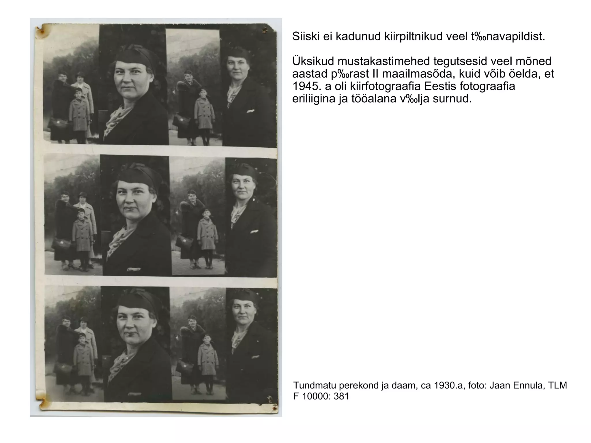 Tanel Verk - Kiirfotograafid | PPT