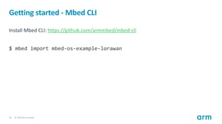 Introduction to Mbed - Etteplan seminar - August 2018 | PDF
