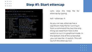Ettercap_Tool_Kali_Linux_Tool_Presentation | PPT