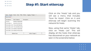 Ettercap_Tool_Kali_Linux_Tool_Presentation | PPT