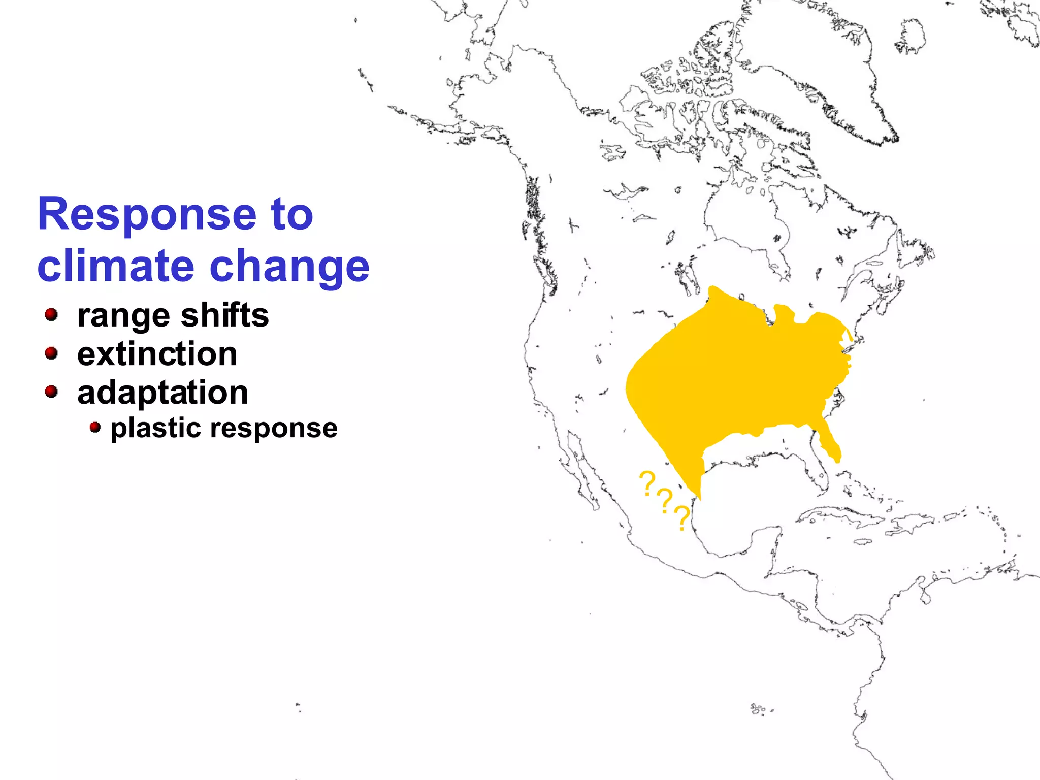 Pondering the (Near) Future: Climate Change and the Genetics of Plant ...