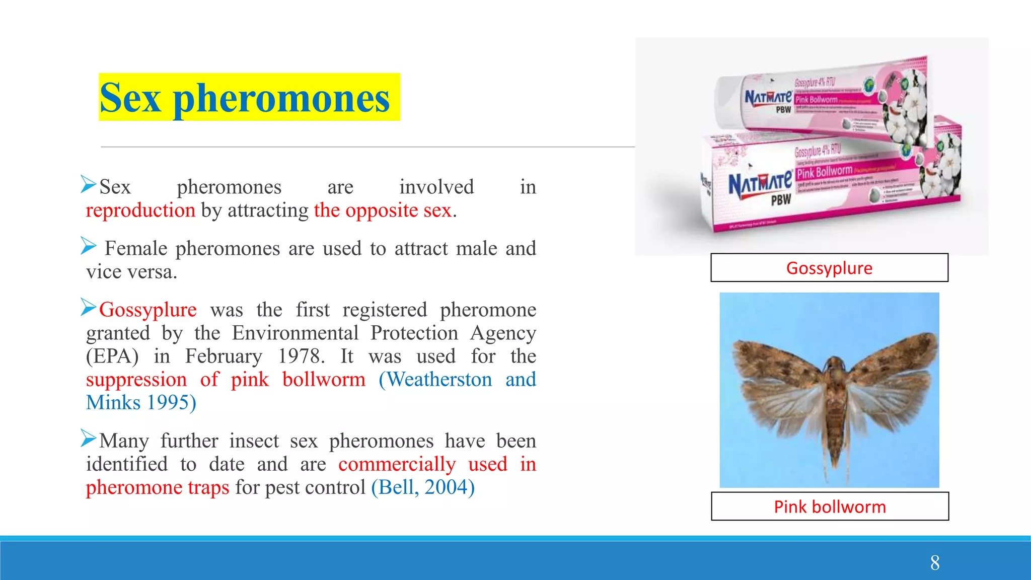 Role of semiochemicals in the control of crop pest OUAT.pptx