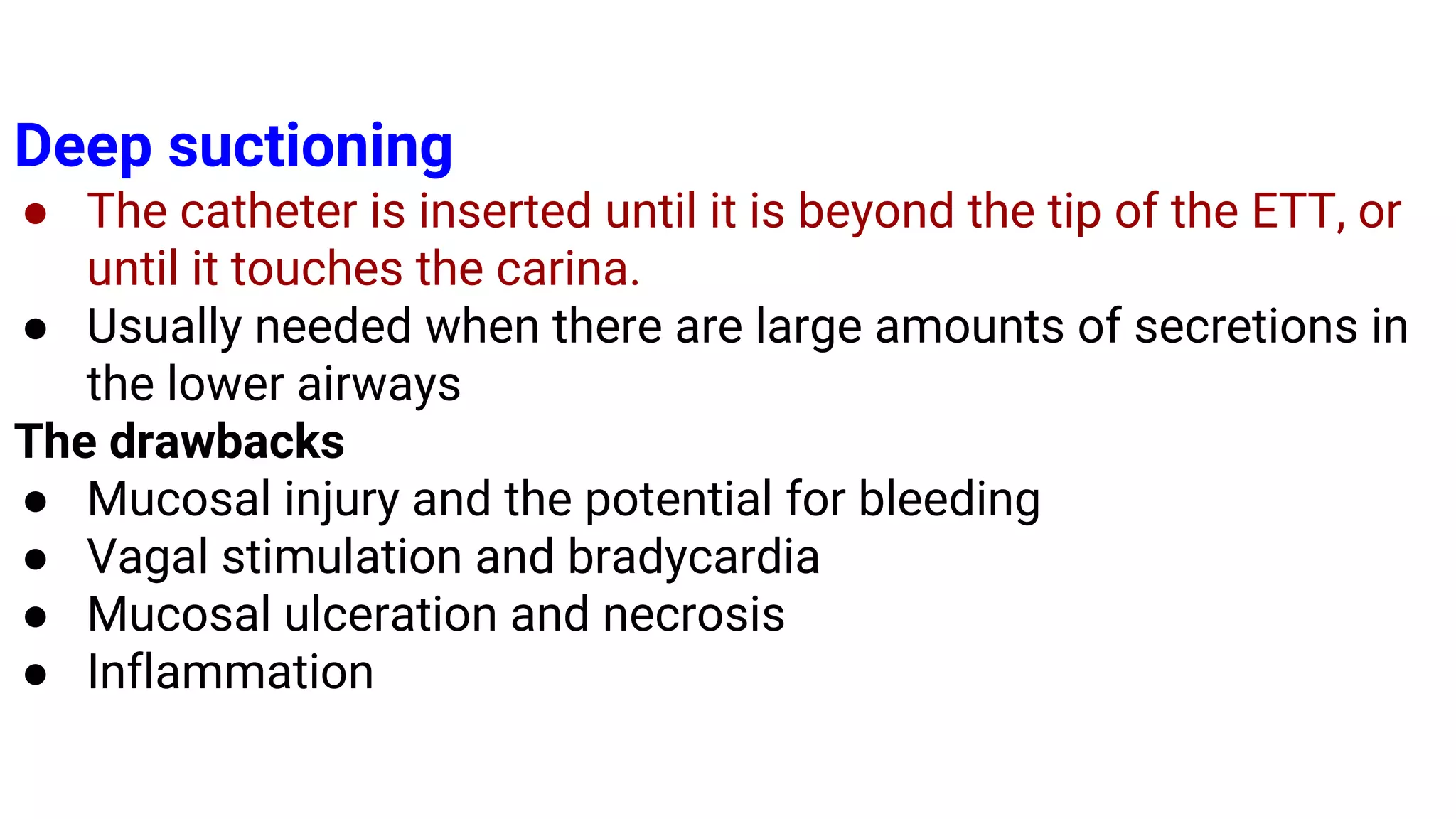 Endotracheal Suction(ETS} : Principle and Practice | PDF
