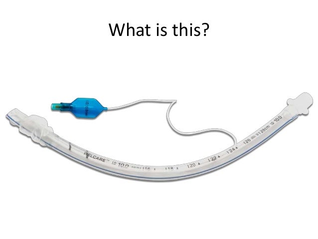 Endotracheal Tube and Laryngeal Mask Airway