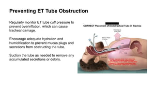 Et Tube Care.pptx | First Aid | Injuries