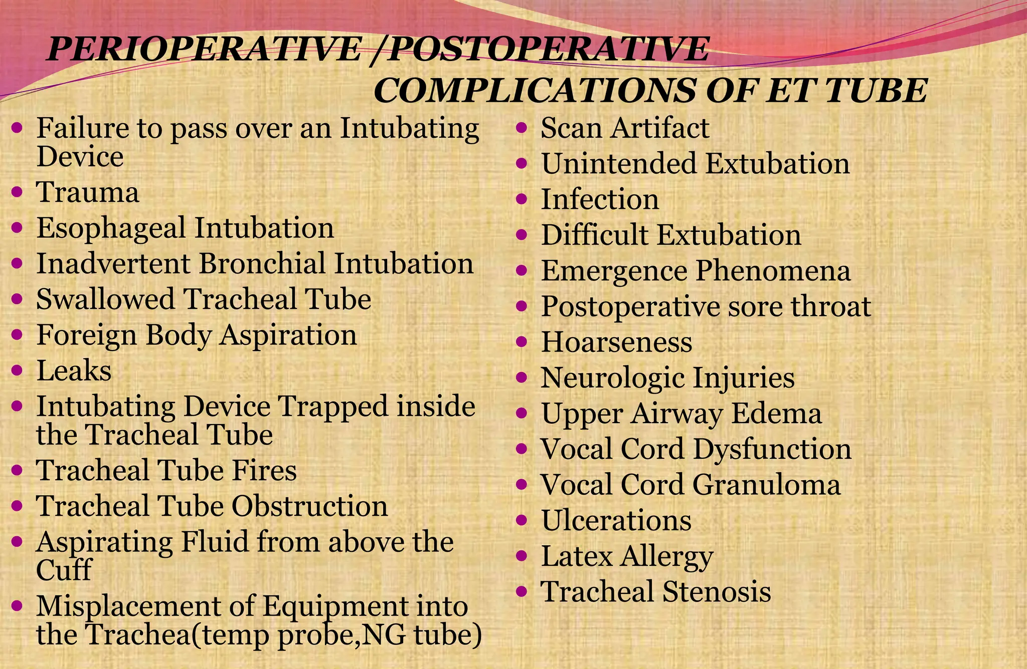 ET TUBES presentation by Dr. Animesh Aman Singh | PPTX