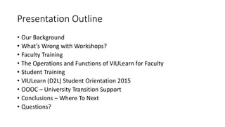 ETUG Ditching training workshops: Building learning capacities in new ...