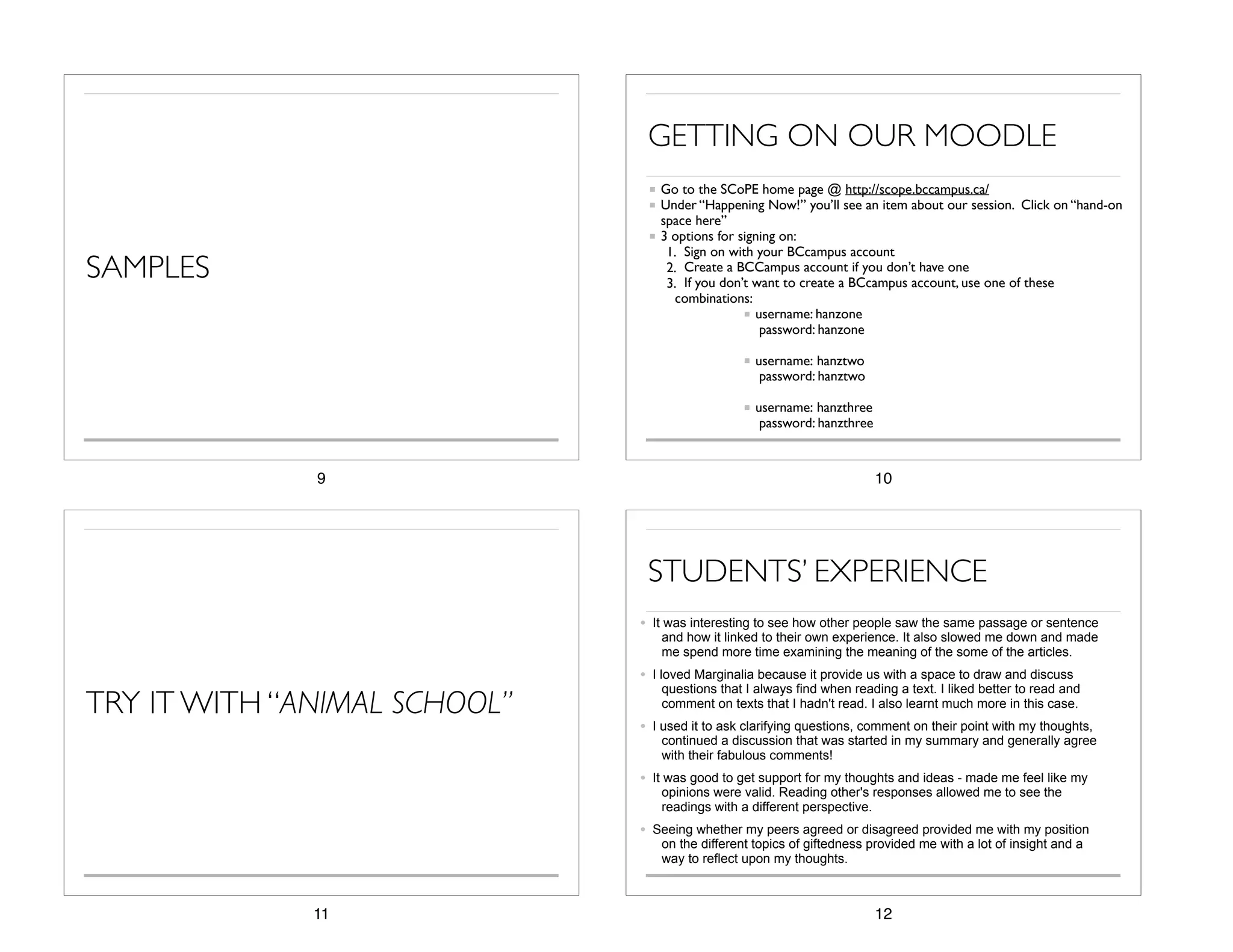 Using the Marginalia Annotation Tool | PPT