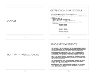 Using the Marginalia Annotation Tool | PPT