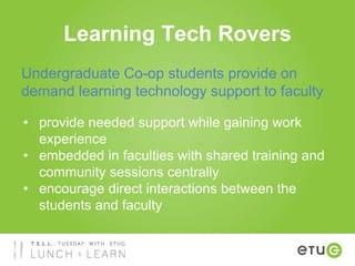 Etug tell flexible_learning_feb2015 | PPT