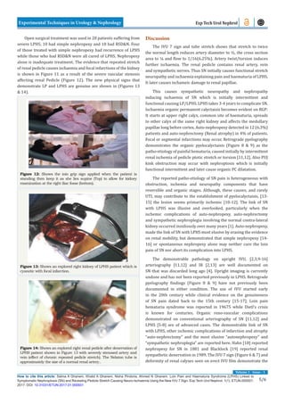 Crimson Publishers-Loin Pain and Haematuria Syndrome (LPHS) Linked to ...