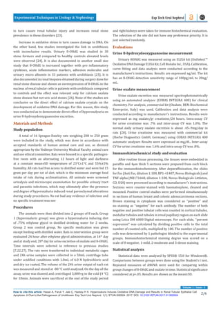 Crimson Publishers-Hyperoxaluria Induces Oxidative DNA Damage and ...