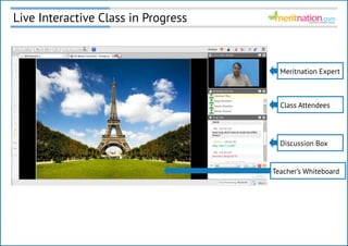Meritnation Plus- Live Interactive Classes for students | PPT | Free ...