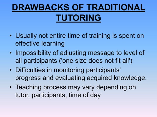 E-TUTORING | PPT