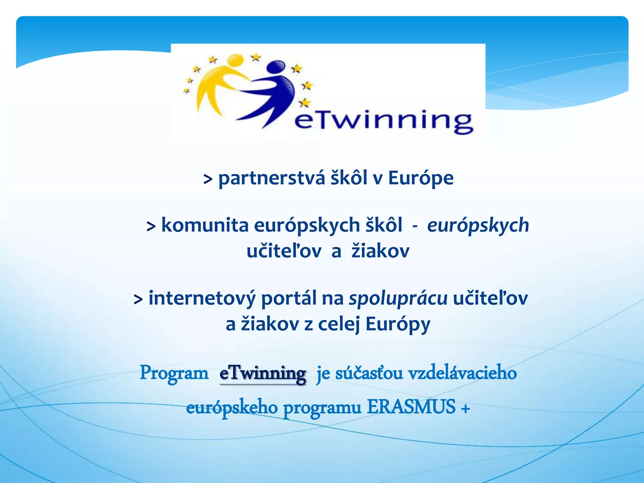 E twinning prezent. | PPT