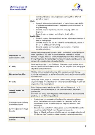 Cross-curricular eTwinning project kit on Gender Equality | PDF