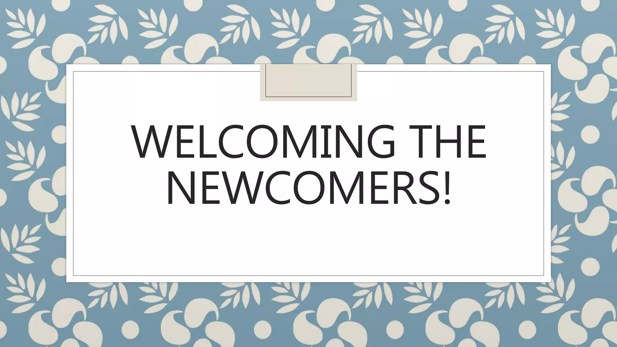 Etwinning activity to welcome newcomers or awake "sleeping beauties" | PPT