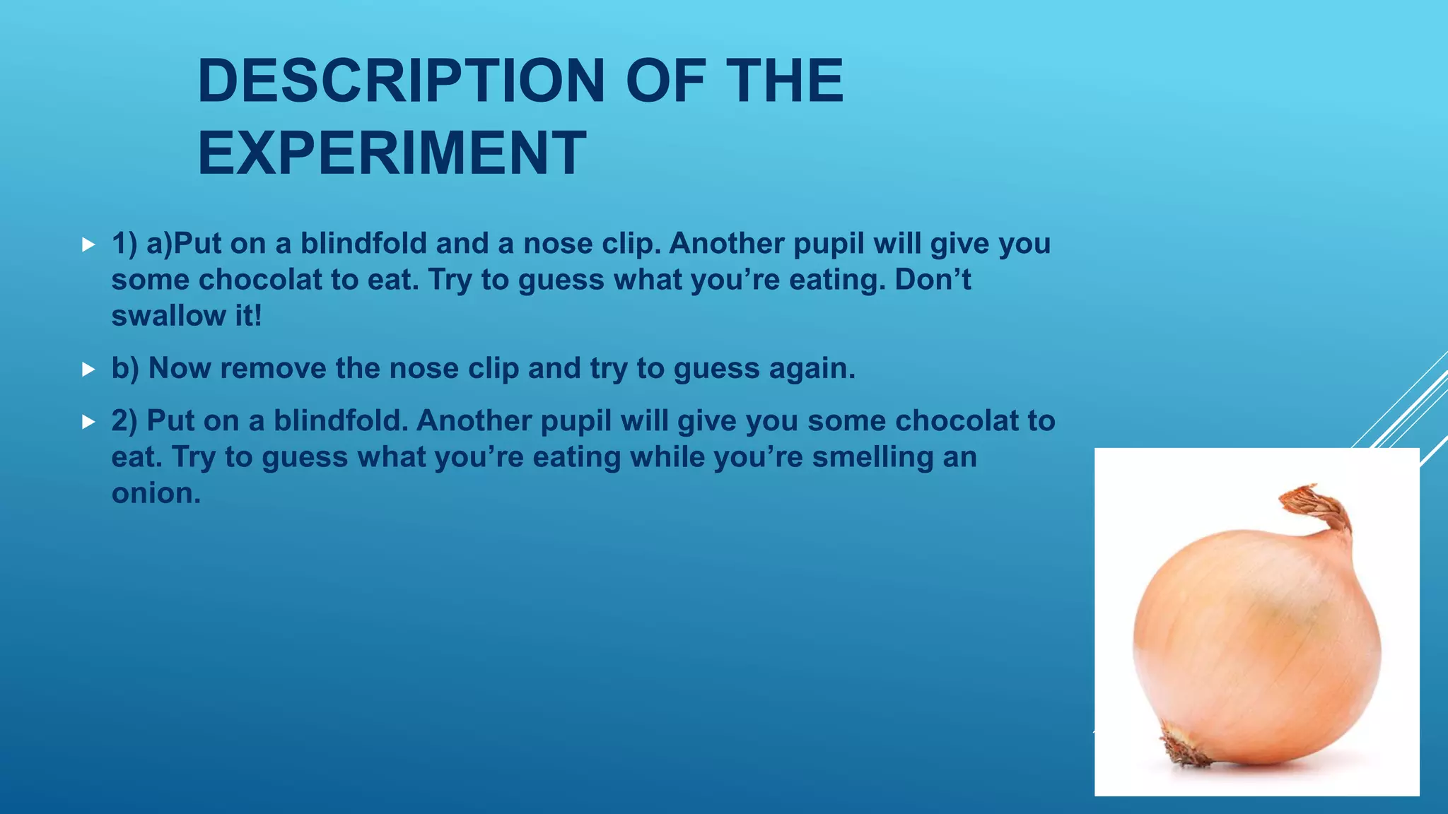 eTwinning biology taste 3WETab | PPTX | Desserts and Baking | Food & Drink