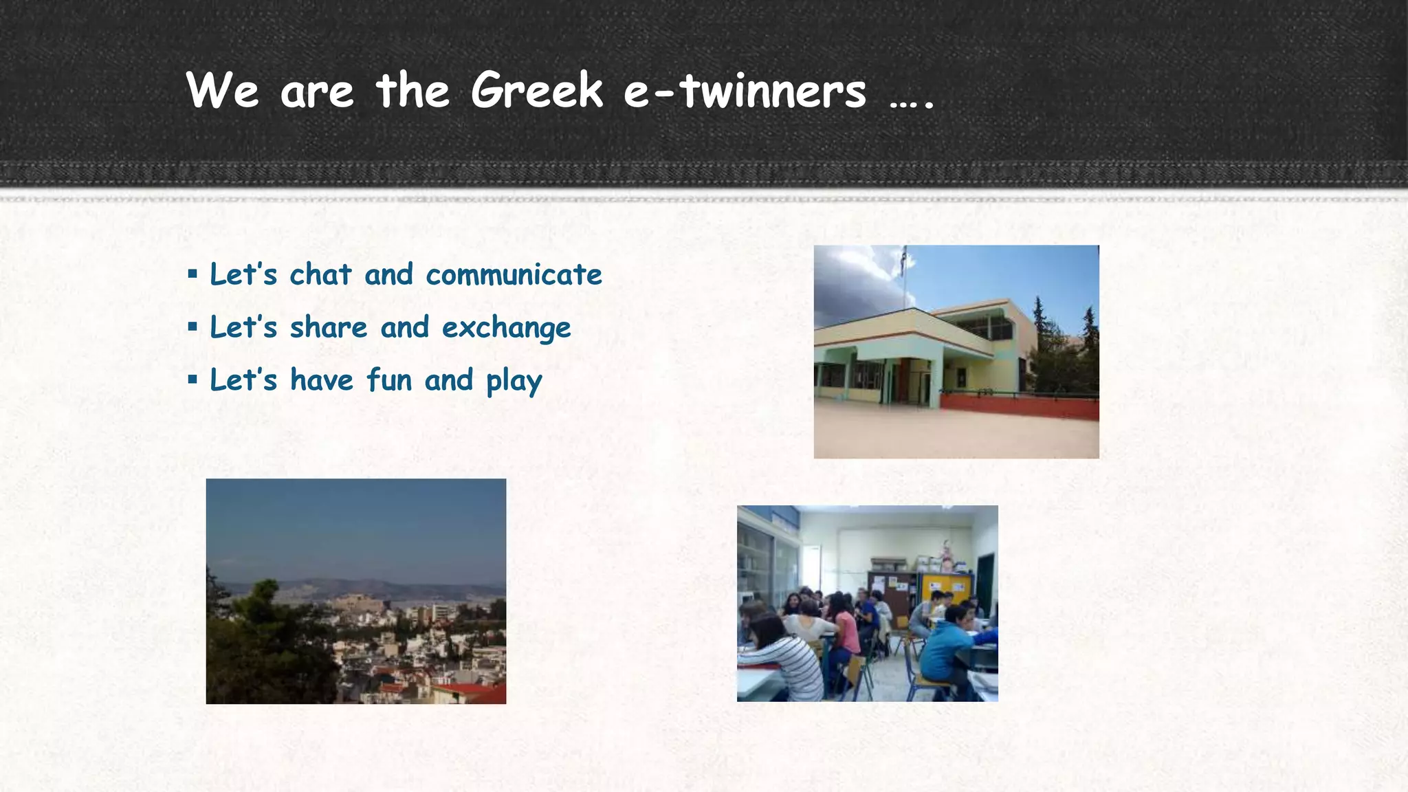 Etwinning group presentation 3 | PPTX