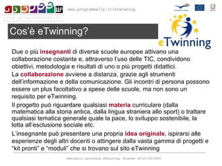 Etwinning Introduzione | PPT