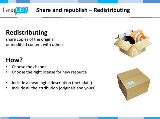 OER - Open Educational Resources: finding, reusing, sharing | PPT
