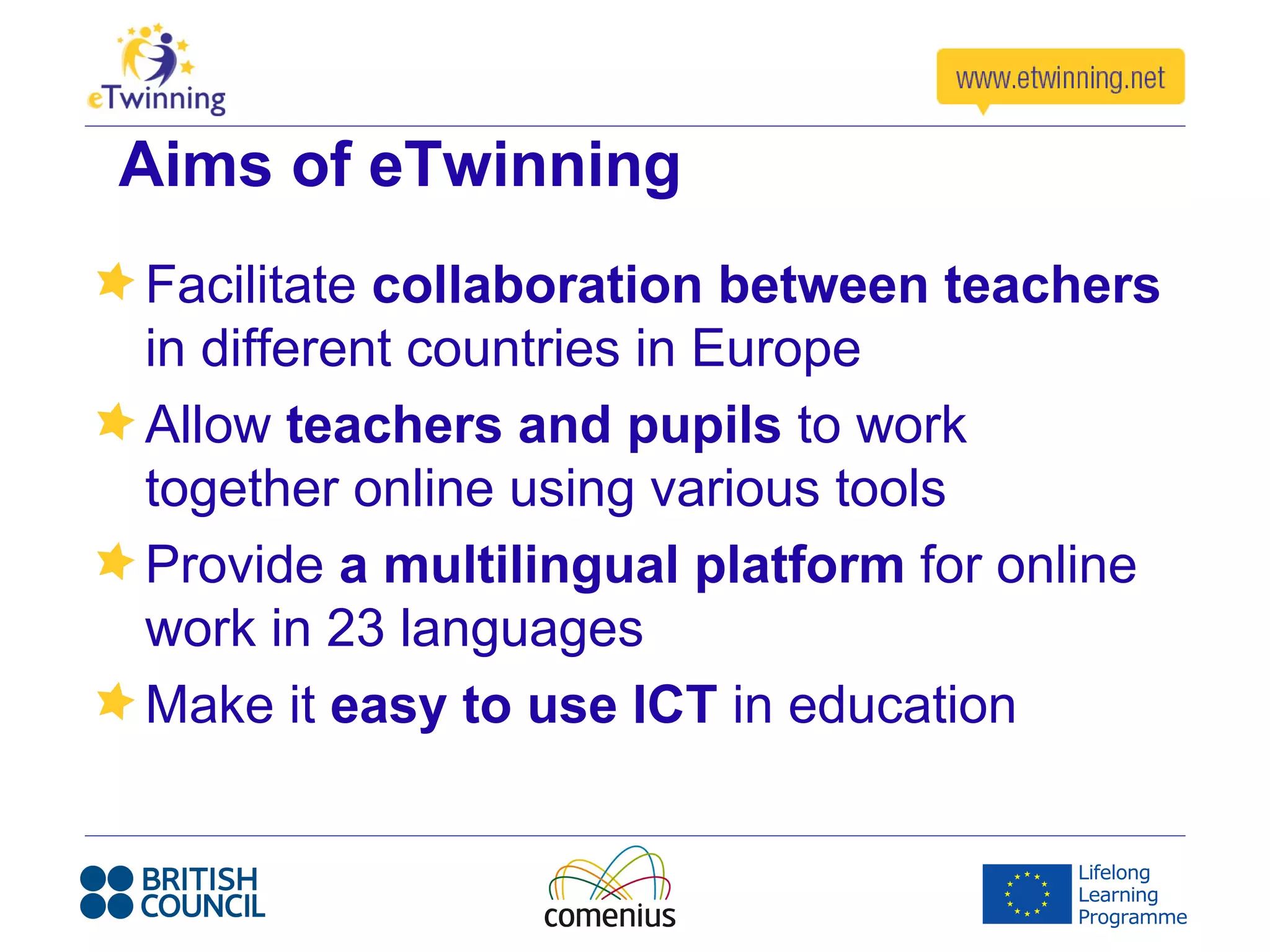E twinning presentation | PPT
