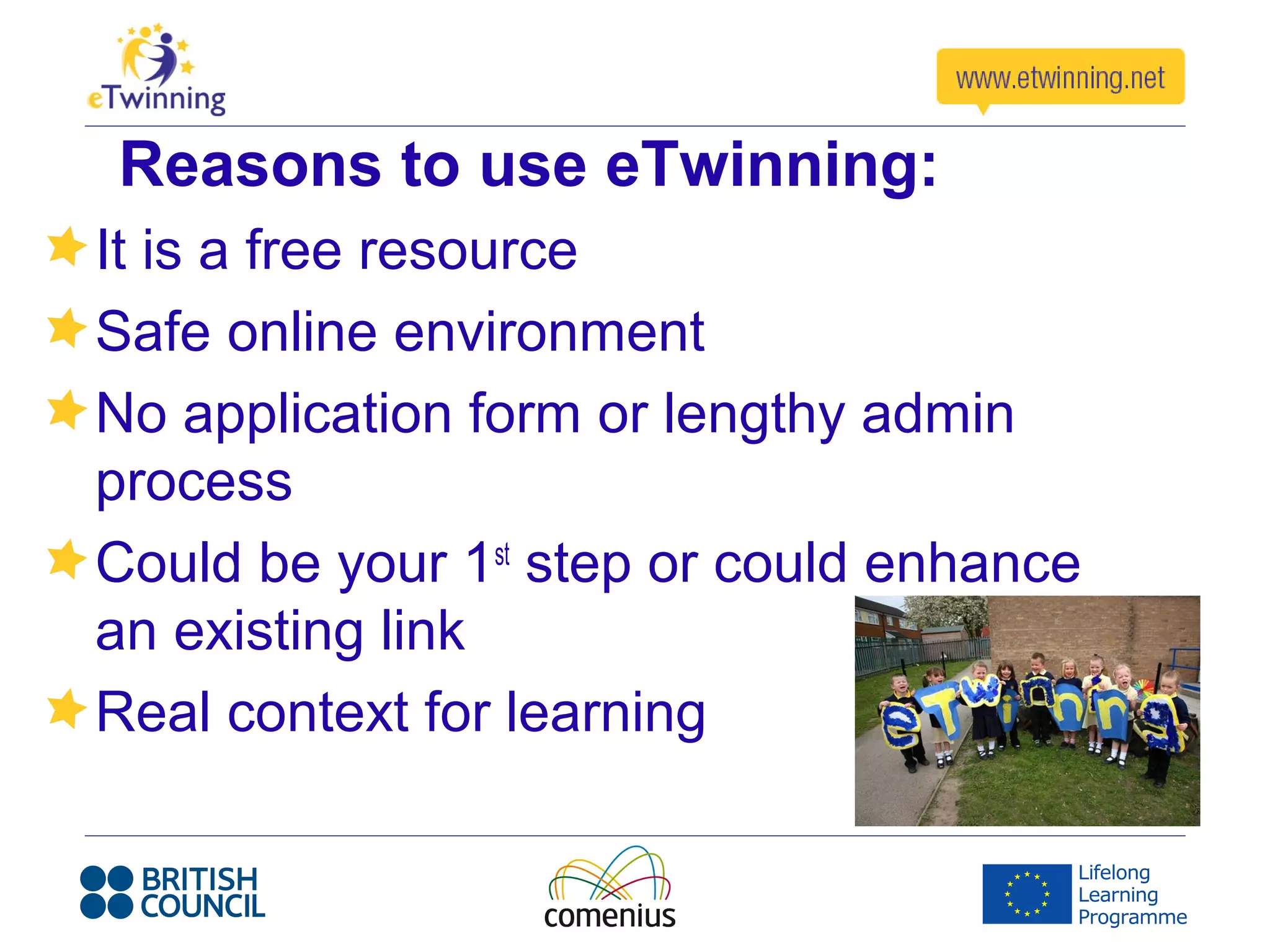 E twinning presentation | PPT