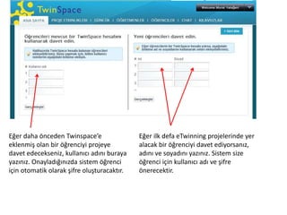 E twinning Twinspace | PPTX