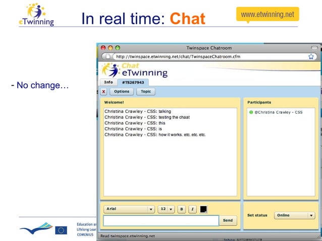 E twinning wg1_twinspace_201009 | PPT