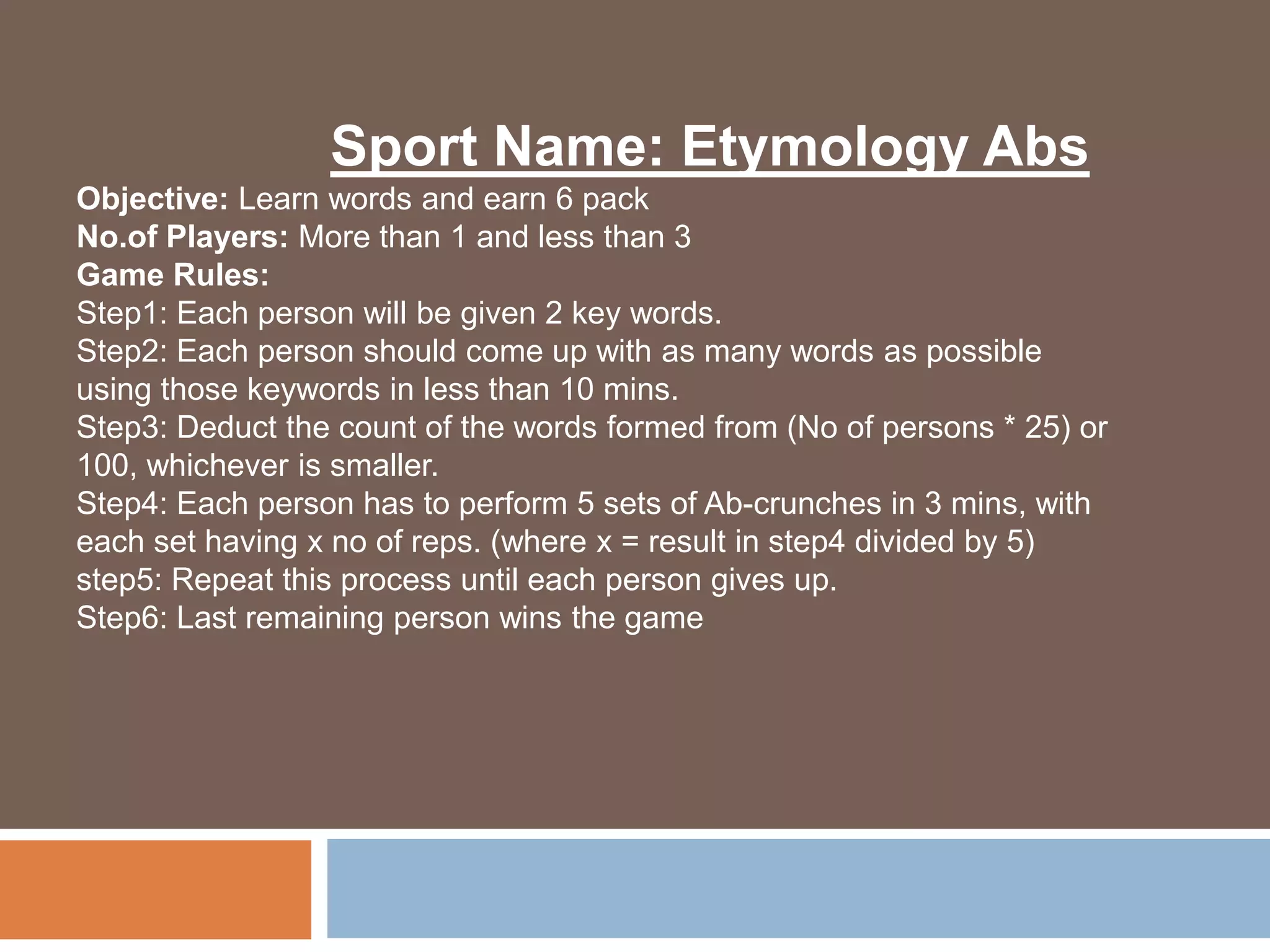 Etymology abs | PPT