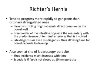 Richters Hernia