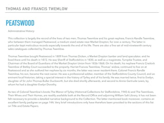 Etymology of the name Twemlow by Greg Twemlow | PDF