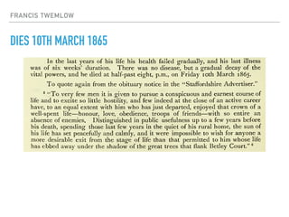 Etymology of the name Twemlow by Greg Twemlow | PDF