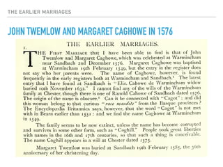 Etymology of the name Twemlow by Greg Twemlow | PDF