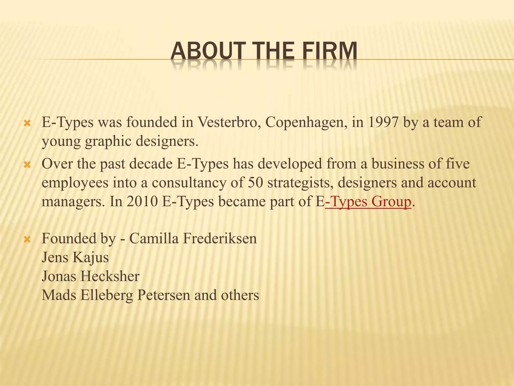 Strategy Formulation E types | PPTX