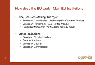 EU and EU Policy | PPT | Political Issues & policy | Politics