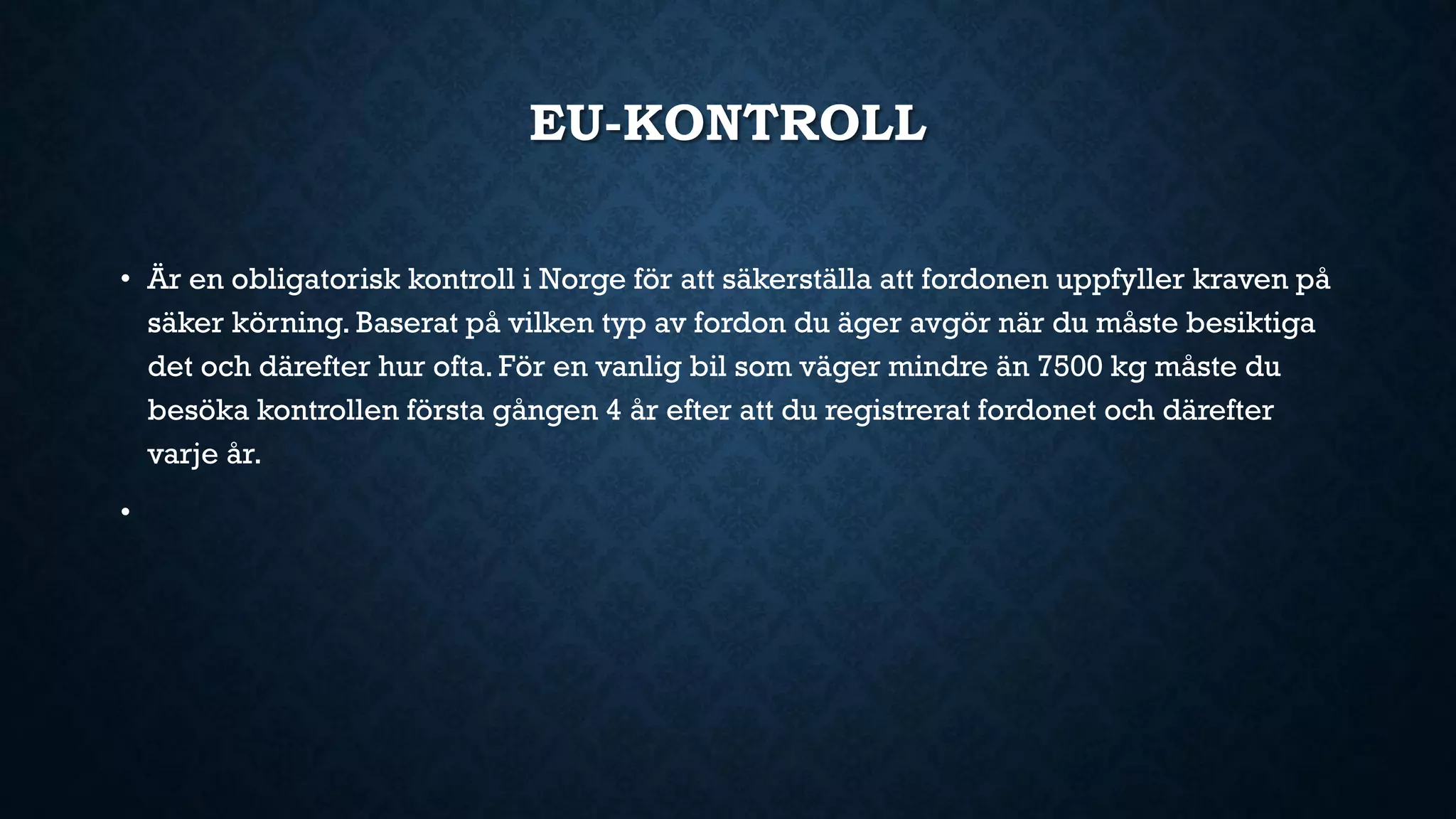 Eu kontroll | PDF