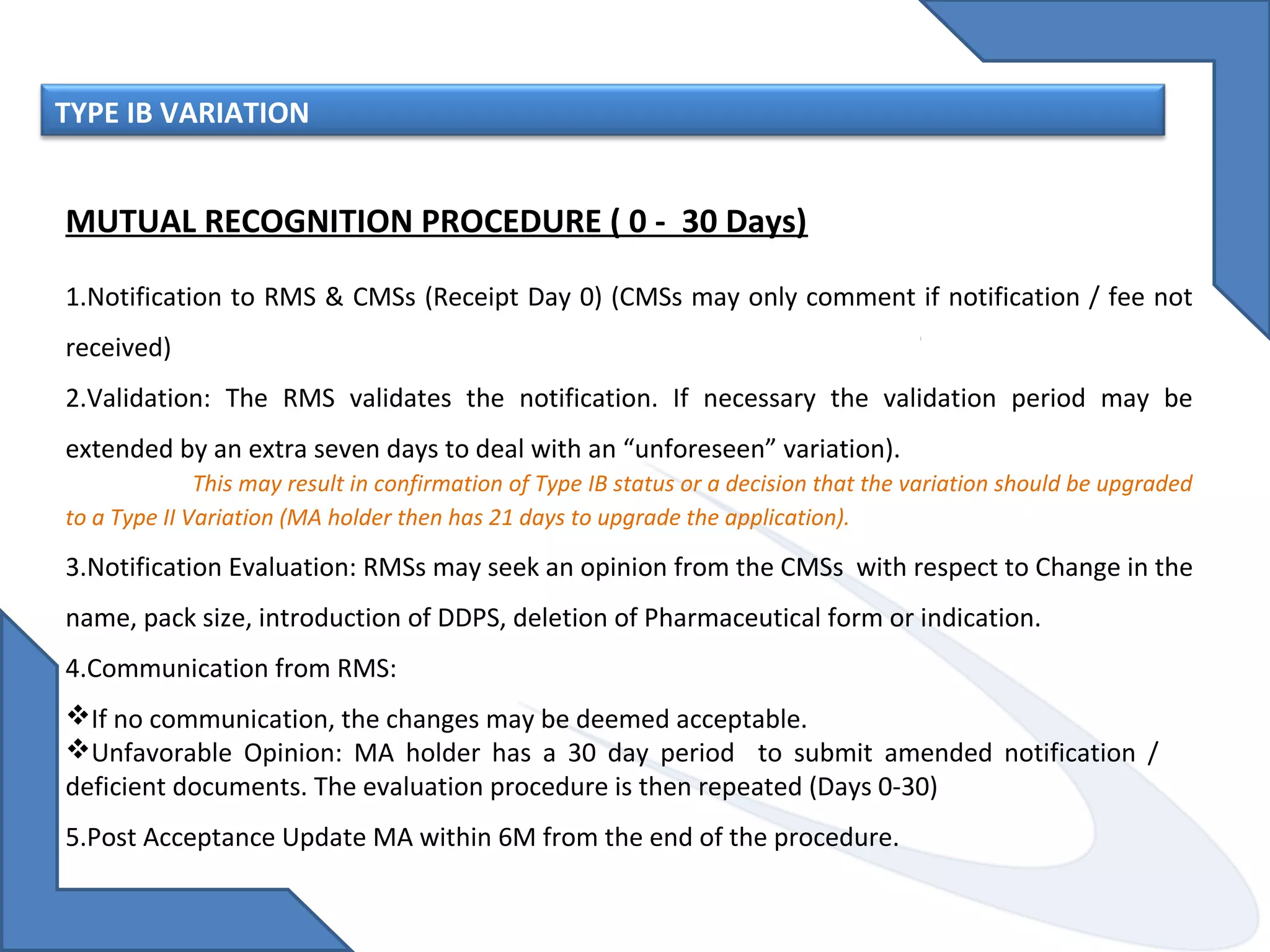 EU - Regulatory Evaluation Process | PPT