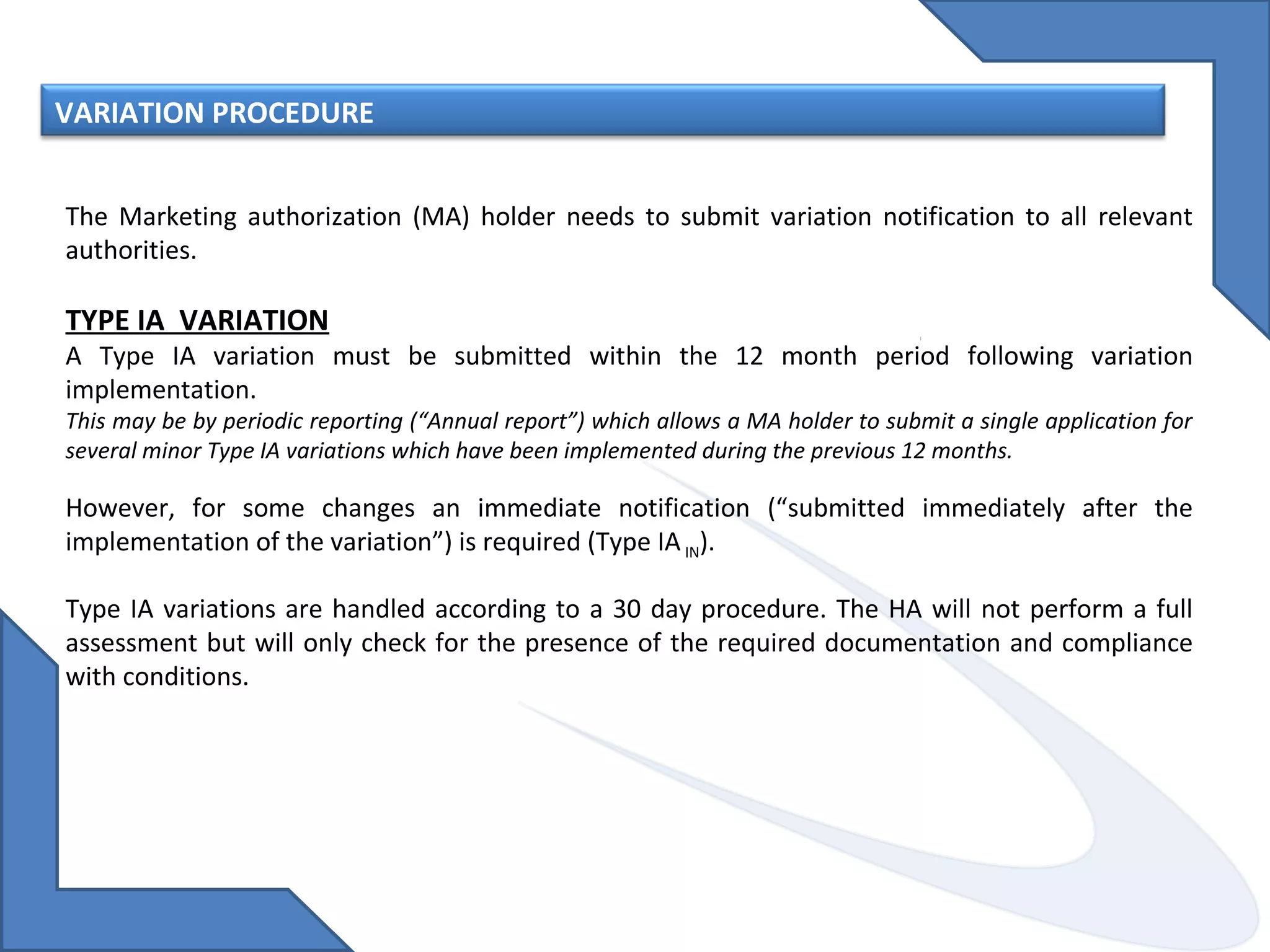 EU - Regulatory Evaluation Process | PPT
