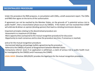 EU - Regulatory Evaluation Process | PPT