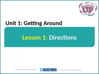 Everybody Up 6 Unit 1 Lesson 1 Review Lesson | PPSX