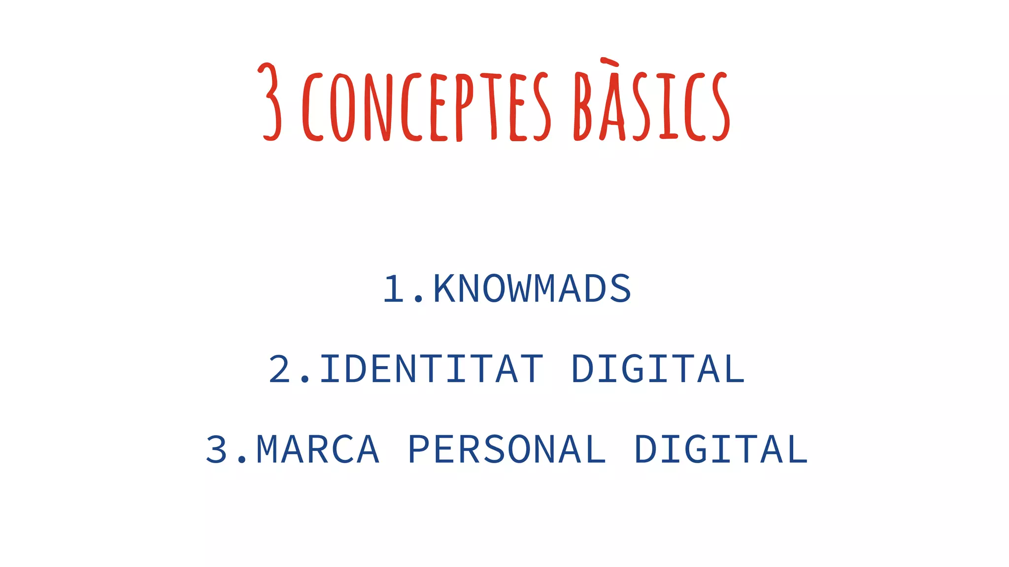 Knowmads: professionals del futur i marca personal digital | PPTX