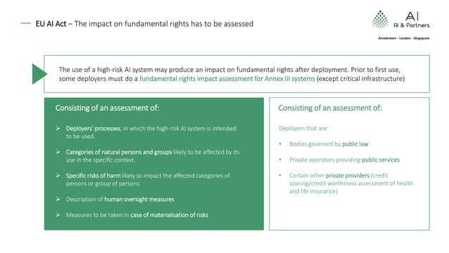 Navigating the New EU AI Act (Data & Analytics) | PDF