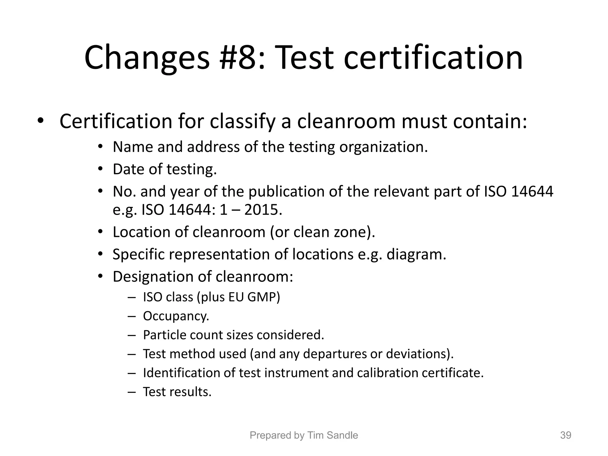 EU GMP Annex1 Review | PPTX