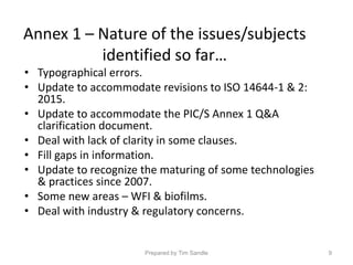 EU GMP Annex1 Review | PPTX