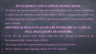 EUROPE ANNUAL SAFETY REPORT DOCUMENTS [ASR] | PPTX