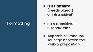 Phrasal Verb Launch Introduction | PPT