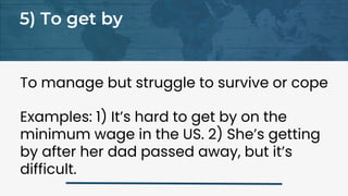 Phrasal Verb Launch: 10 Common Phrasal Verbs | PPT